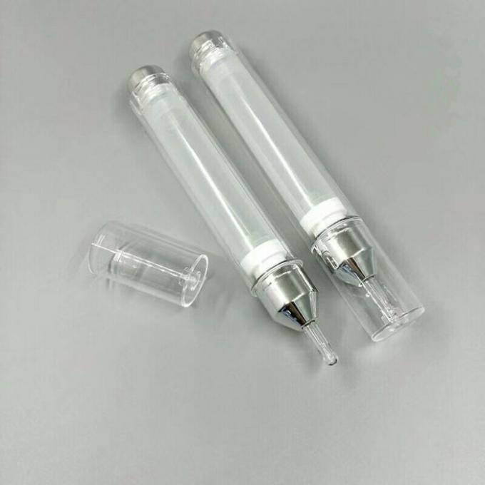empty 15ML plastic cosmetic syringe type essence bottle