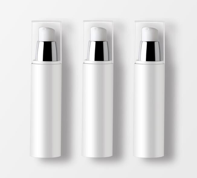 PP 50ml Cosmetic Packaging Airless , Plastic 1oz Airless Cosmetic Pump ...